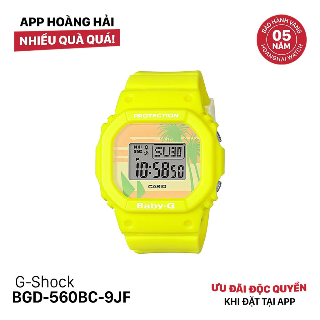 Đồng hồ pin G-Shock 80's Beach Colors BGD-560BC-9JF